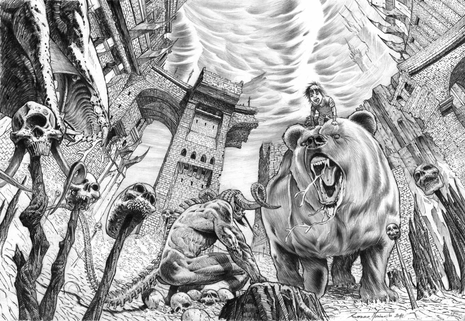 Corso di Chiaroscuro e Tratteggio